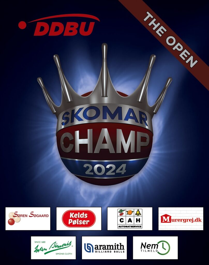 SKOMAR CHAMP 2024 | Årets største skomarevent 3.0 – Den Danske Billard Union