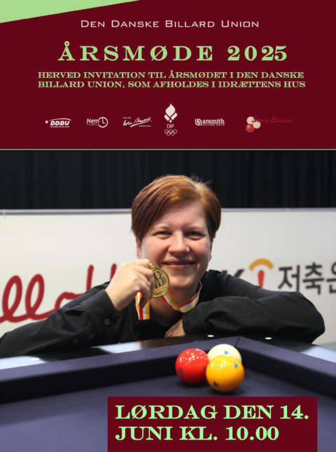 Den Danske Billard Union – 3-bande carambole – Keglebillard – Pool ...