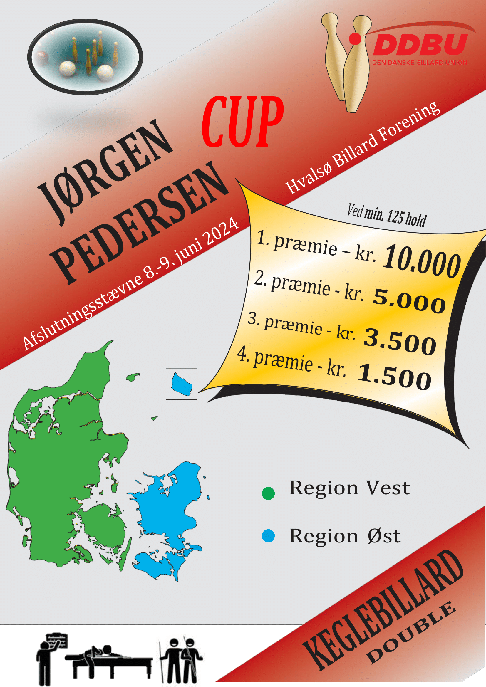 Jørgen Pedersen Cup´en 2023 – Den Danske Billard Union